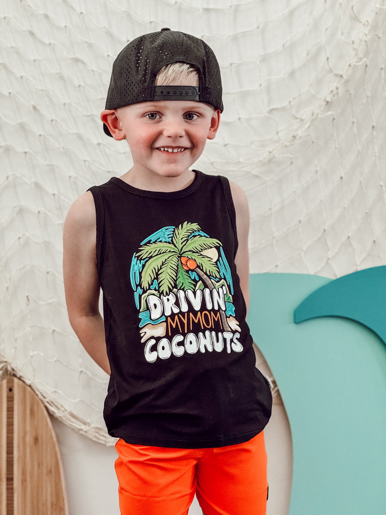 Drivin' My Mom Coconuts Bamboo Tank – Fletch